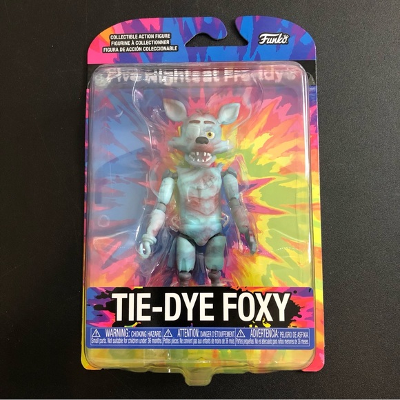 Funko | Toys | Five Nights At Freddys Funko Tiedye Foxy Posable Action ...